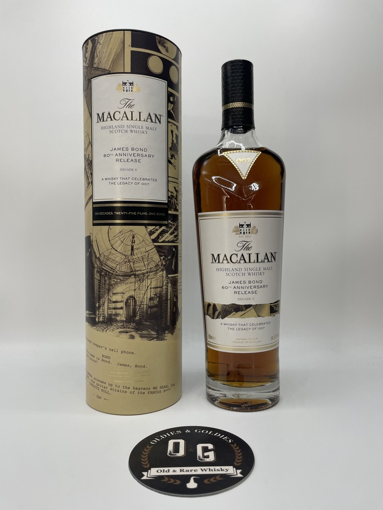 Macallan James Bond 60th Anniversary Release / Decade 5 - 70cl 43,7% ...
