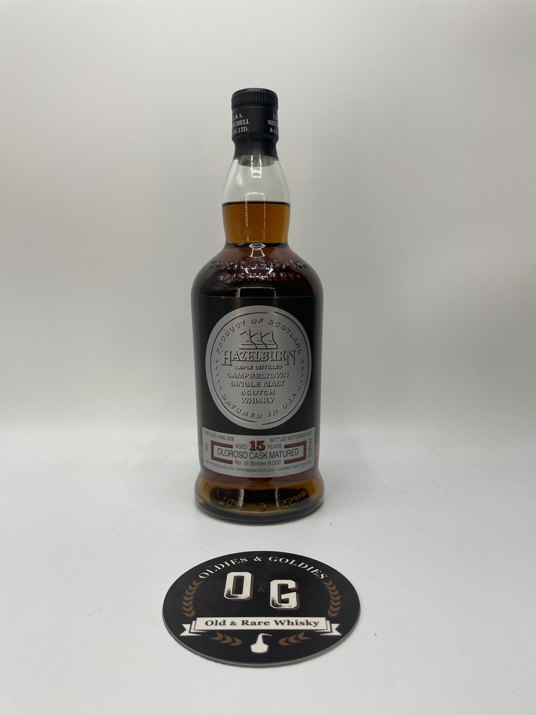 Hazelburn 15y sherry wood (Bottled 2023) 70cl 55,8% | OG-Whisky