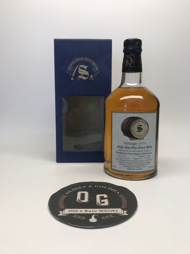 Bowmore 1975 49,5% 70cl (Signatory dumpy) | OG-Whisky